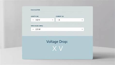 Led Strip Voltage Drop Calculator Calculate Voltage Drop Instantly