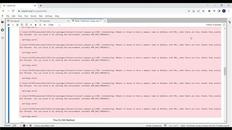 Task2 Prediction Using Unsupervised Ml Problem Youtube