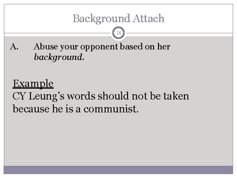 Informal Fallacies 1 Formal Vs Informal Fallacies 2