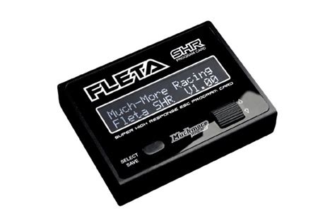 Muchmore Fleta Super High Response Program Card EuroRC Com