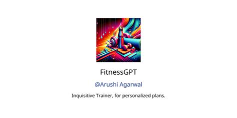 FitnessGPT GPTs Features And Functions Examples And Prompts GPT Store