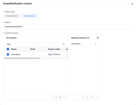 Creating An Alerting Contact Group Vital Managed Service For Prometheus Byteplus