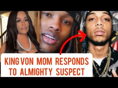 King Von Mom Reacts To Almighty Suspect Calling Her A Thot Youtube