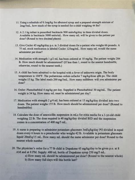 Solved Iv Drip Rates Calculate The Iv Drip Rate In Gtts Min
