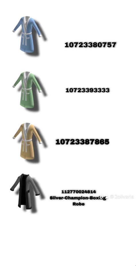 Spa Robe Clothes Roblox Codes Coding Clothes Roblox Roblox