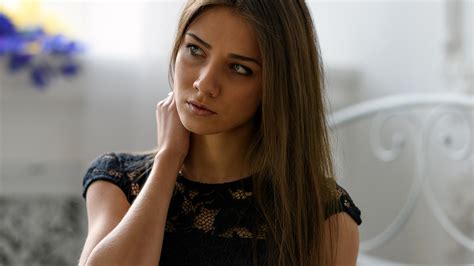 Обои женщина лицо портрет 1920x1080 Full Hd от Chappie картинки на рабочий стол и заставки