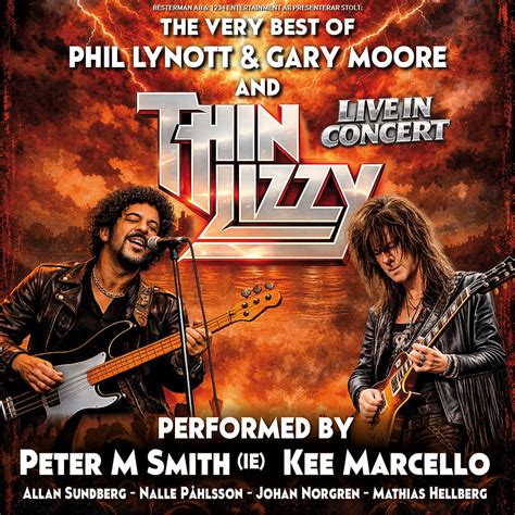 The Very Best Of Thin Lizzy Phil Lynott And Gary Moore