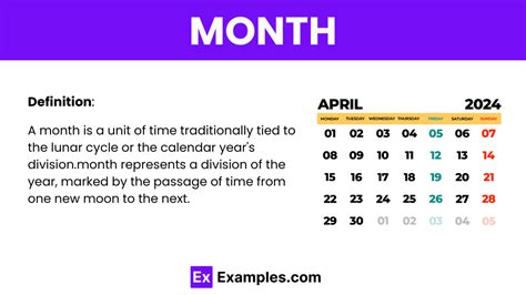 Month Examples Definition Tools Importance Uses