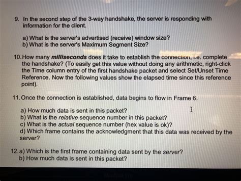 Solved Transport Layer Packet Analysis Tcp And Udp These