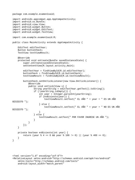 examenandroid pdf android operating system software