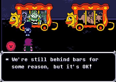 Okay But Why Is Ralsei Keeping These Poor Guys Locked Up It Really