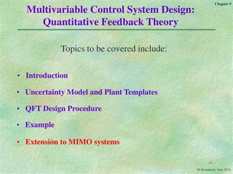Ppt Multivariable Control Systems Powerpoint Presentation Free Download Id 6956984
