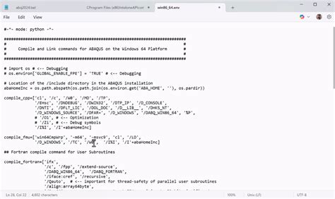How To Link Abaqus With Fortran And Visual Studio For Subroutines
