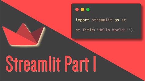 Streamlit App Pt 1 Data Web Apps In A Few Lines Of Code Data Analytics And Data Science