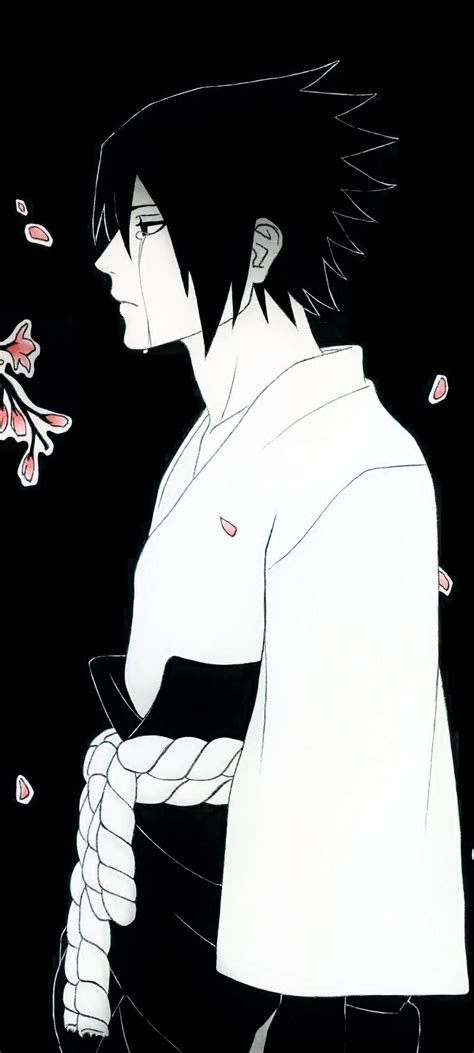 Sasuke Black And White Wallpaper Hd 4k