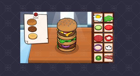 Burger Maker Game Kit Gamedev Market