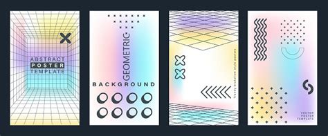 포스터 표지 잔인 함의 스타일로 추상적 인 기하학적 모양을 가진 소책자의 템플릿 0명에 대한 스톡 벡터 아트 및 기타 이미지