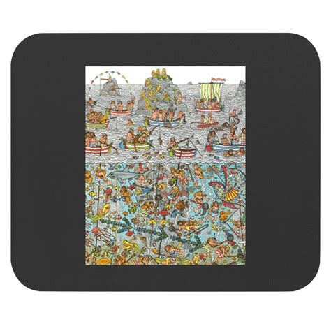 Wheres Waldo Underwater Scene Wall Mouse Pads Sold By Launiebear Sku 183237618 50 Off