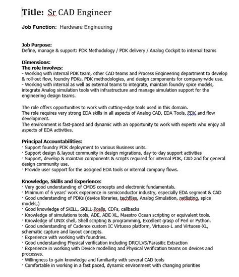 Ravindranath Pathuri On Linkedin Hiring Job Cad Caddesign