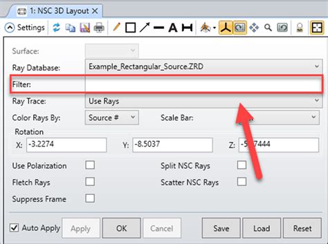 what are filter strings and how to use them zemax community