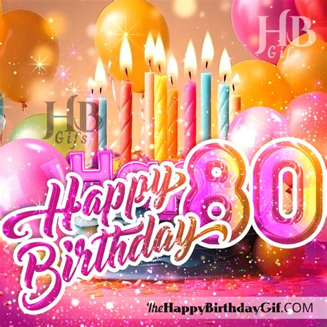 Happy 80th Birthday  The Happy Birthday S