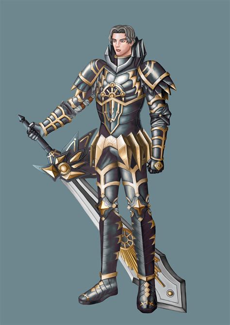 Artstation 남자 갑옷2