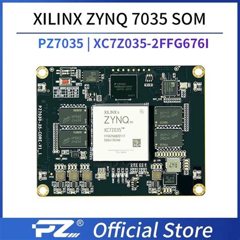 Puzhi 7035 Som 676i Xilinx Zynq 7000 Soc Xc7z035 Основная плата Fpga