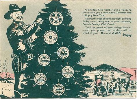 Hopalong Cassidy On Vintage Postcards