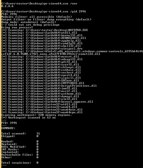 broken detection of aspack · issue 73 · hasherezade pe sieve · github