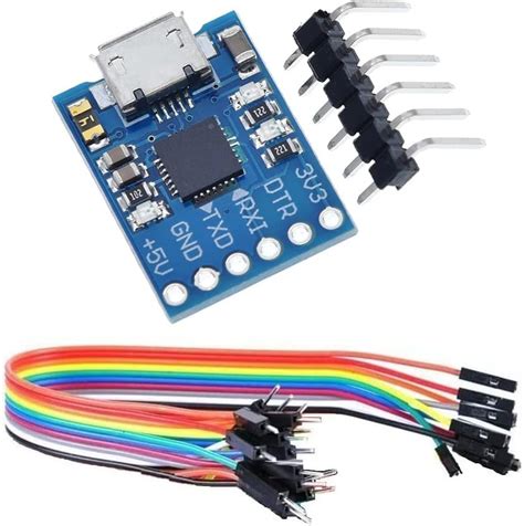 Wwzmdib Cp2102 Micro Usb To Uart Ttl Module 6 Pin Serial
