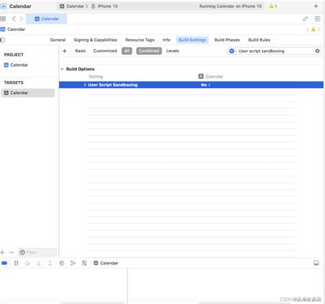 Xcode15 Swiftui项目适配ios13，ios14报错：sandbox Rsyncsamba17218 Deny1修复