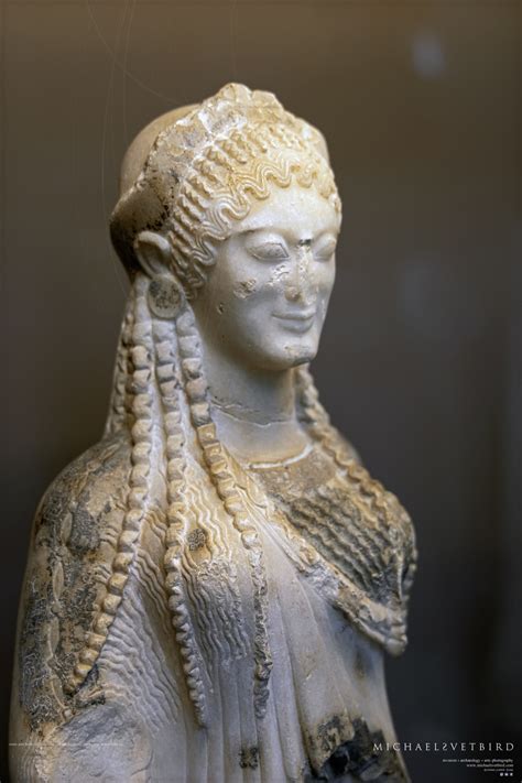Marble Bust Ancient Greek Woman Classical Art History