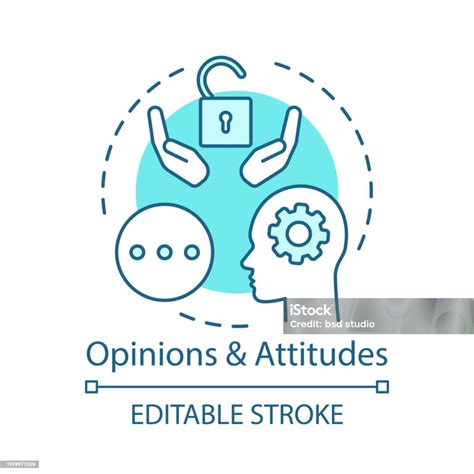 의견 및 태도 청록색 개념 아이콘입니다 긍정적 인 사고 솔루션 검색 마음 생각 아이디어 얇은 라인 일러스트 행복 한 고객 벡터 격리 된 윤곽선 그리기입니다 편집 가능한