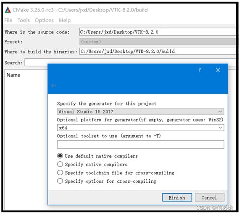 Vtk —— 一、windows10下编译vtk源码，并用vs2017代码测试（附编译流程、附编译好的库、vtk测试源码）（附上：xnew