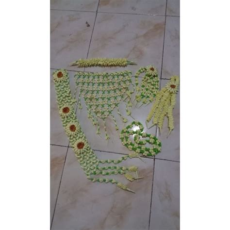 Jual Melati Solo Putri Mutiara Hijau Muda Alusan Shopee Indonesia