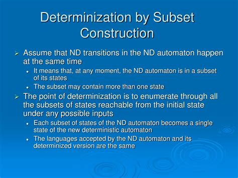 Ppt Subset Construction Powerpoint Presentation Free Download Id