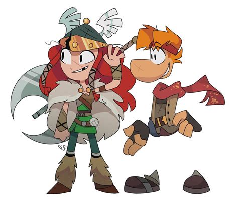 Rayman And Barbara New Outfit By Jeangonzal73 On Deviantart