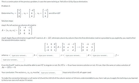 Solved Determine If V V V Are Chegg Com