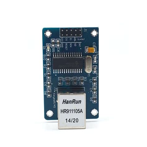 10pcs Enc28j60 Ethernet Lan Network Module Pour Arduino Serial