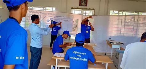 ខេត្តព្រះវិហារ ដំណើរការបោះឆ្នោតជ្រើសរើសក្រុមប្រឹក្សារាជធានី ខេត្ត ក្រុង ស្រុក ខណ្ឌ អាណត្តិទី៣