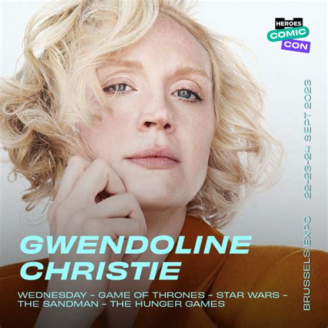 Meet Gwendoline Christie Got Wednesday Star Wars At Heroes Comic