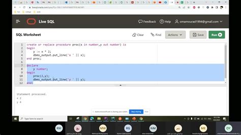 Oracle Plsql Program Units Lesson1234 Dr Omar Mourad شرح عربي Youtube