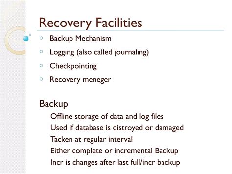 Database Concurrency Control And Recovery 1 Ppt