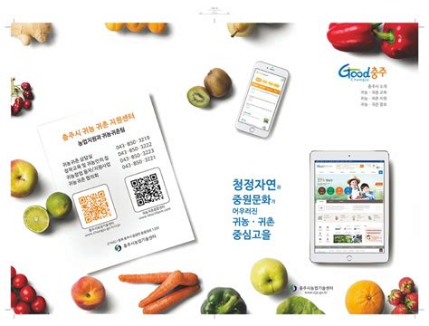 지역 안내 책자 책표지·내지 포트폴리오 크몽