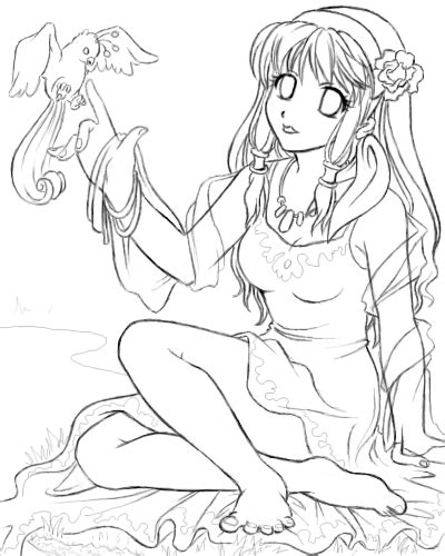 Printable Inuyasha Coloring Pages