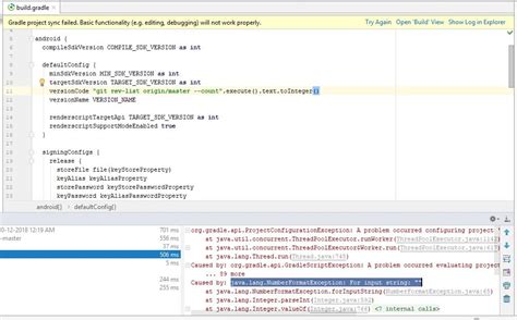 Compilation Error Caused By Java Lang NumberFormatException For Input String Issue