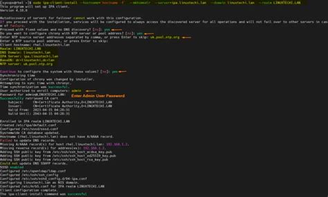 How To Install FreeIPA Client On RHEL Rocky Linux