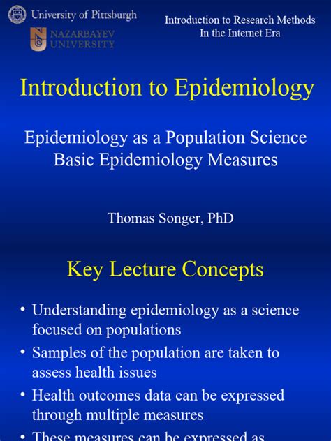 Epideiology Basics Pdf Epidemiology Incidence Epidemiology