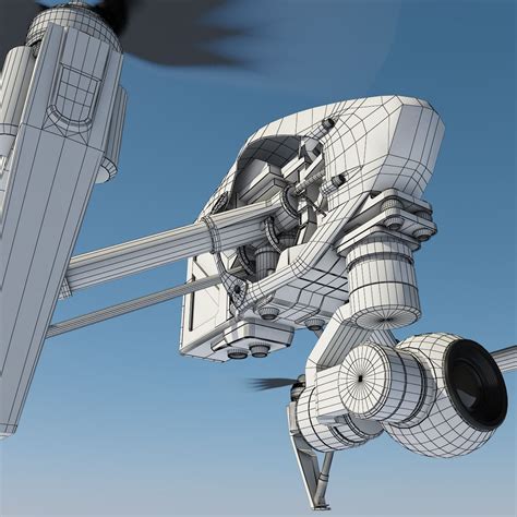 Dji 인스파이어 1 드론 쿼드 콥터 3d 모델 29 Max Unknown Free3d
