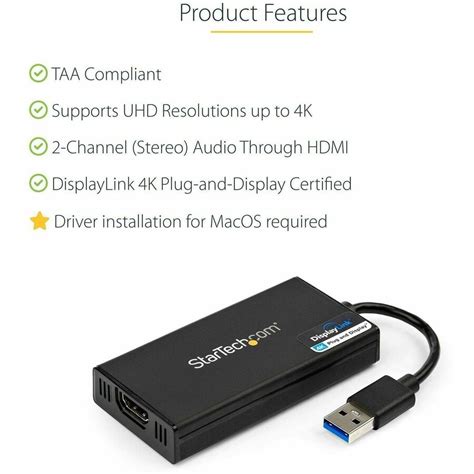 Usb 30 To 4k Hdmi External Multi Monitor Video Graphics